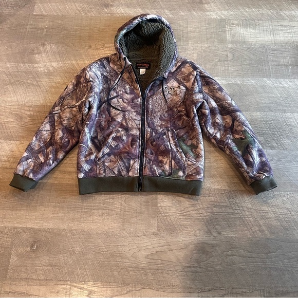 True Timber | Other | True Timber Hunting Hoodie Mens Md Tree Leaf Camo ...